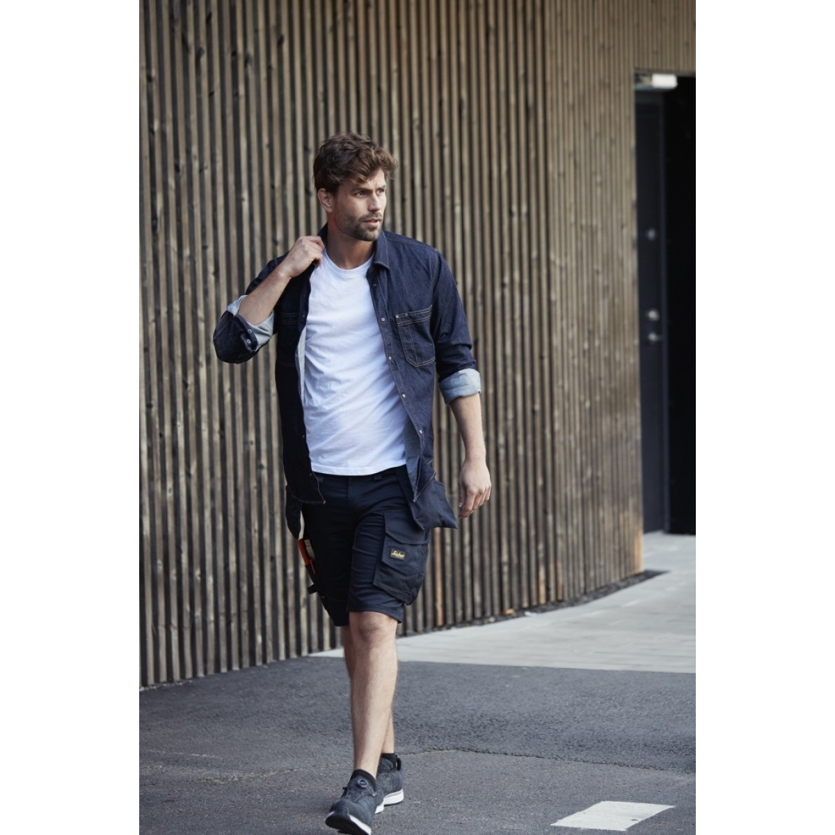 Chemise en denim SNICKERS 8555