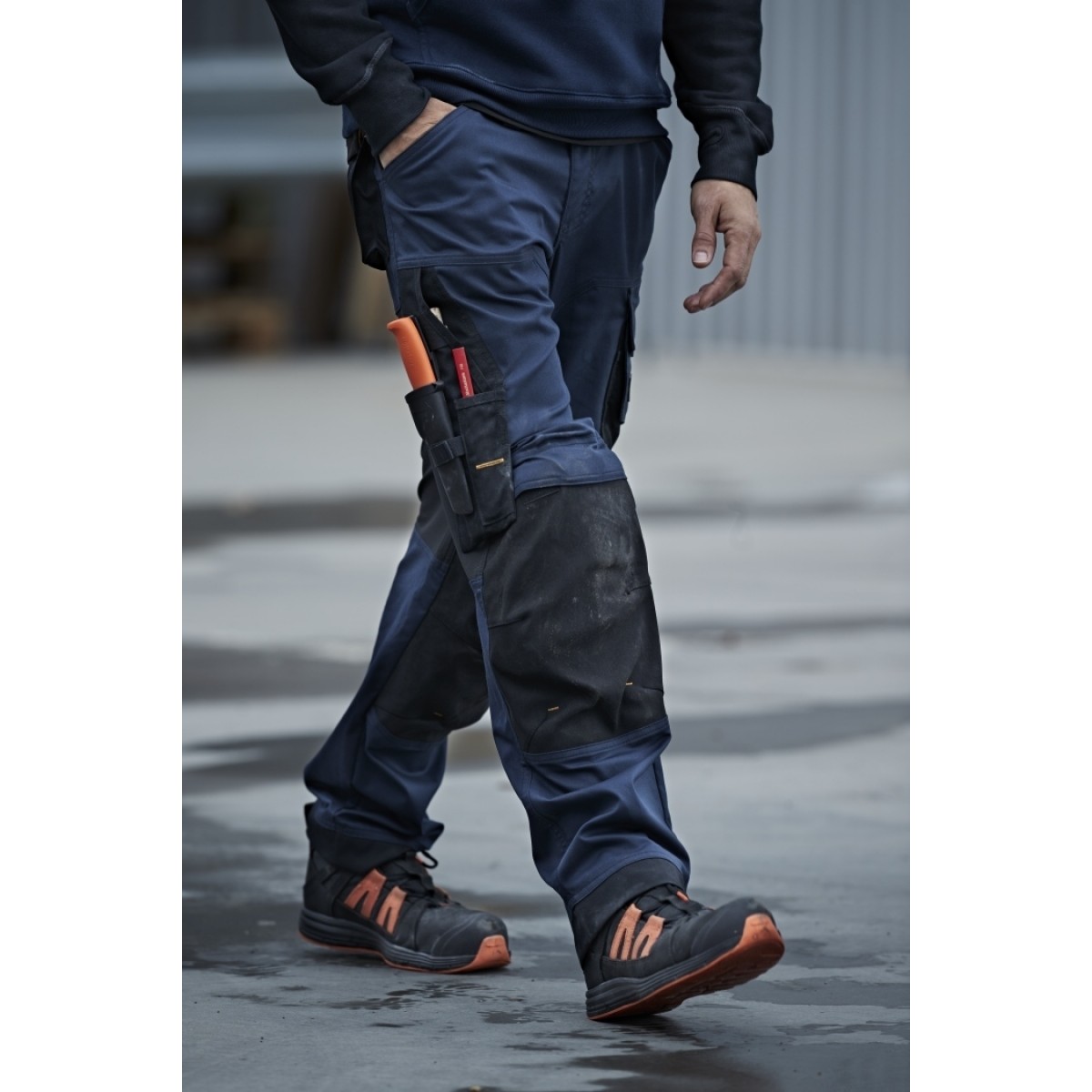 Pantalon de travail en tissu extensible à la coupe large SNICKERS 6351